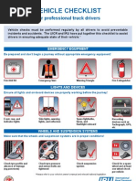 Safe Load Securing Checklist | Cargo | Road Transport