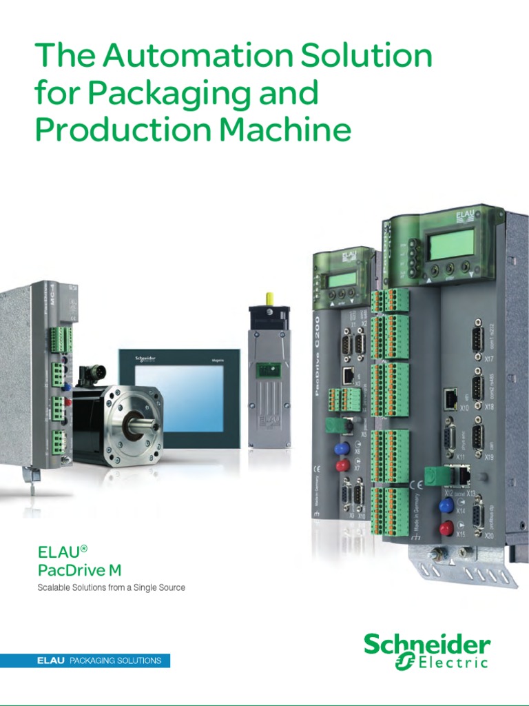Pacdrive Brochure | PDF | Servomechanism | Automation