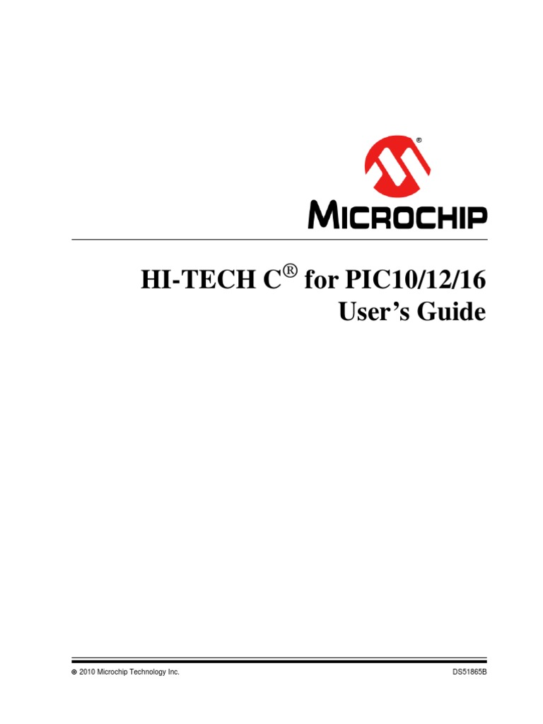 Hitech C Manual | PDF | Library (Computing) | C (Programming Language)