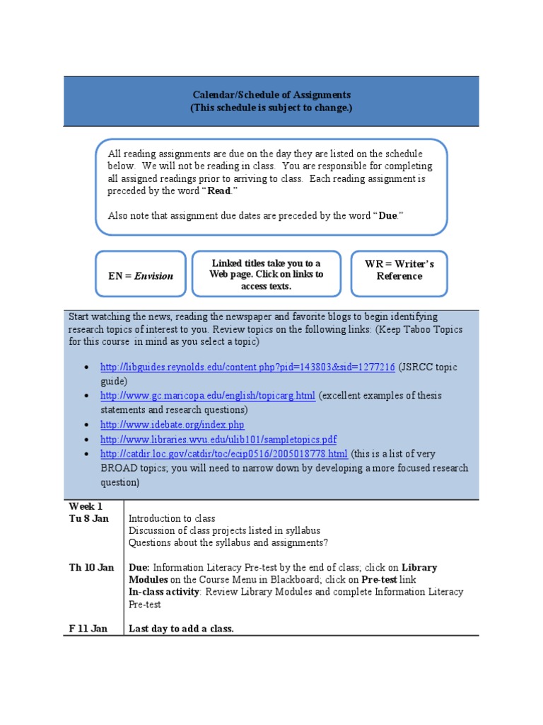 Revised Eng 112 Sked | Download Free PDF | Thesis | Communication