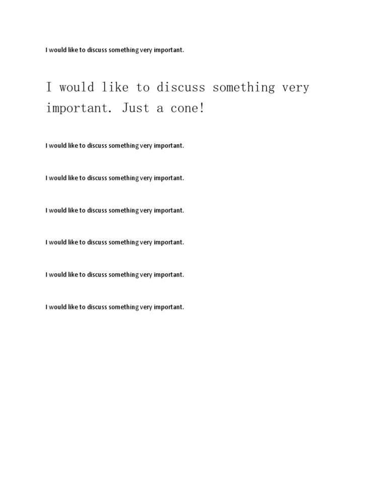 Important Discussion Placeholder | PDF