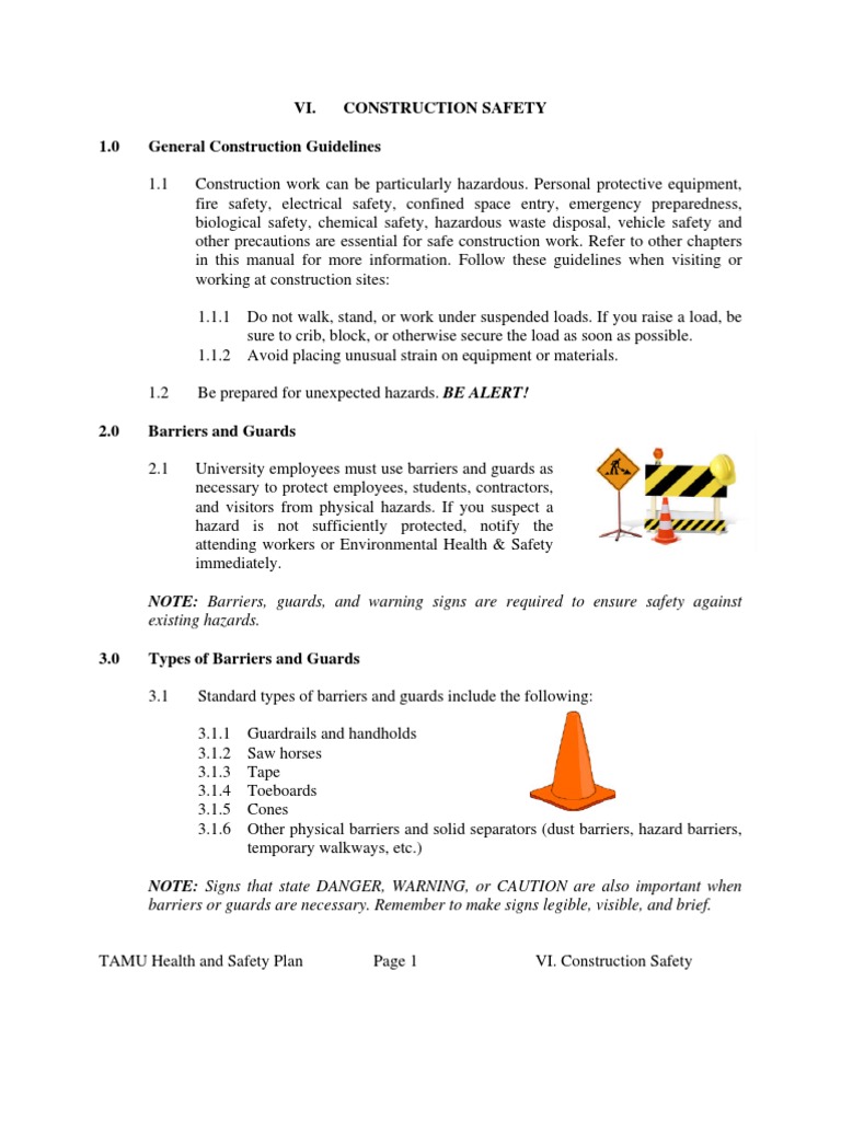 Construction Safety | PDF