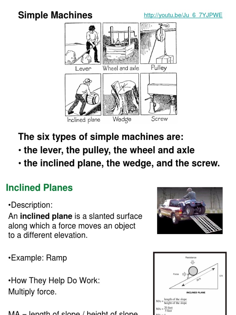 Simple Machines | PDF | Lever | Tools