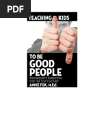 Teaching Kids To Be Good People - Chapter 1 | PDF | Parenting ...