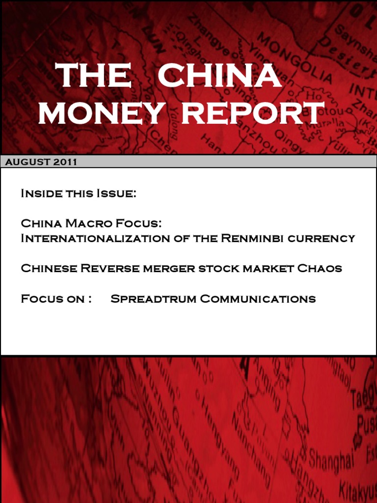 The China Money Report | PDF | Renminbi | Semiconductor Device Fabrication The China Money Report | PDF | Renminbi | Semiconductor Device Fabrication