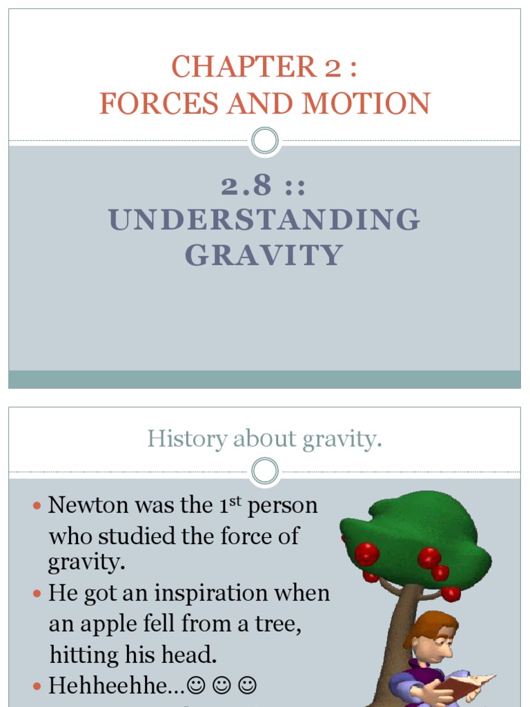 Forces and Motion: 2.8:: Understanding Gravity | PDF | Gravity ...