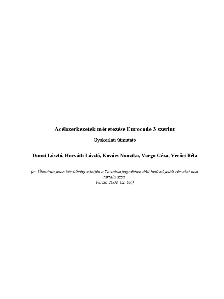 EuroCode 3 | PDF