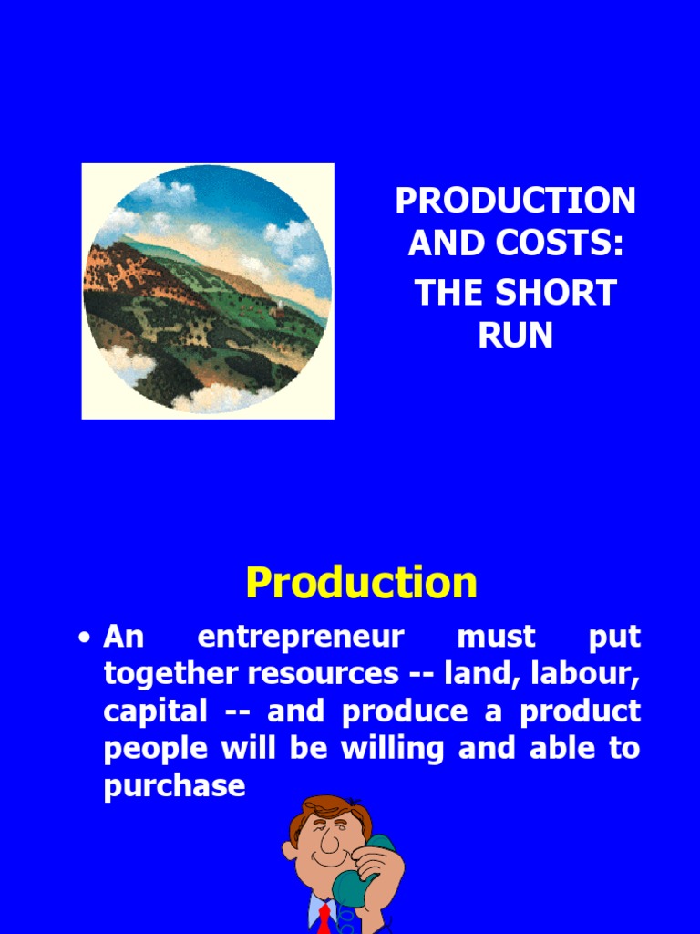 Production Function PDF Marginal Cost Production Function