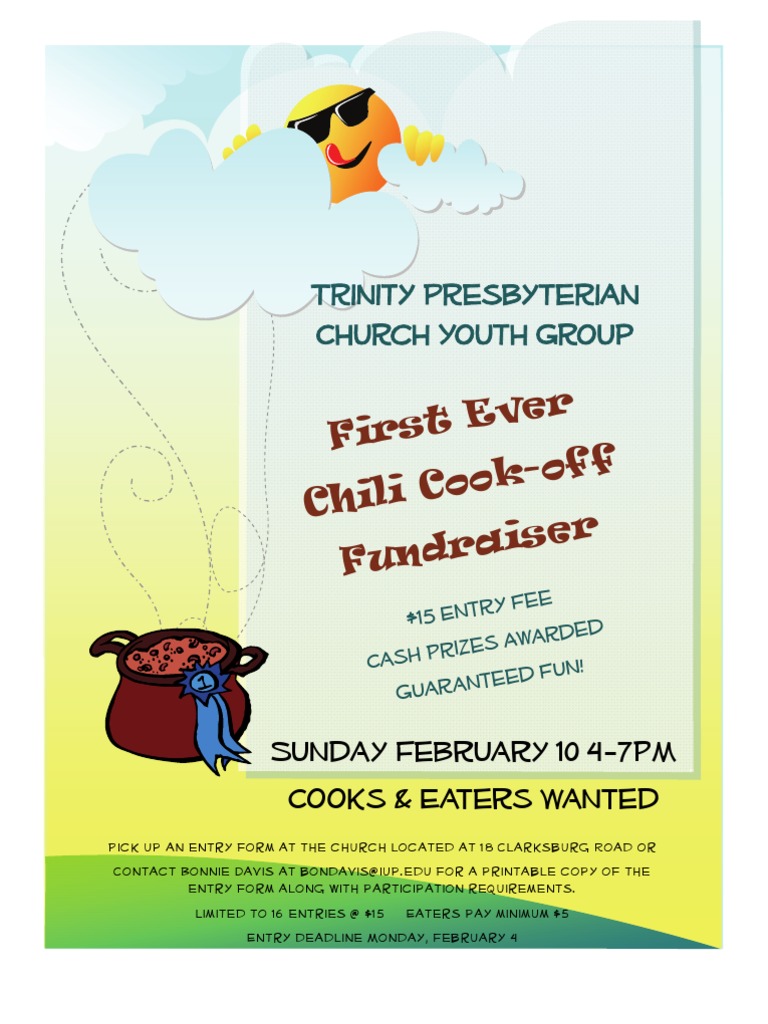 Chili Cook Off Fundraiser | PDF | Business