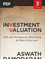 Damodaran On Valuation | PDF | Free Cash Flow | Equity (Finance)