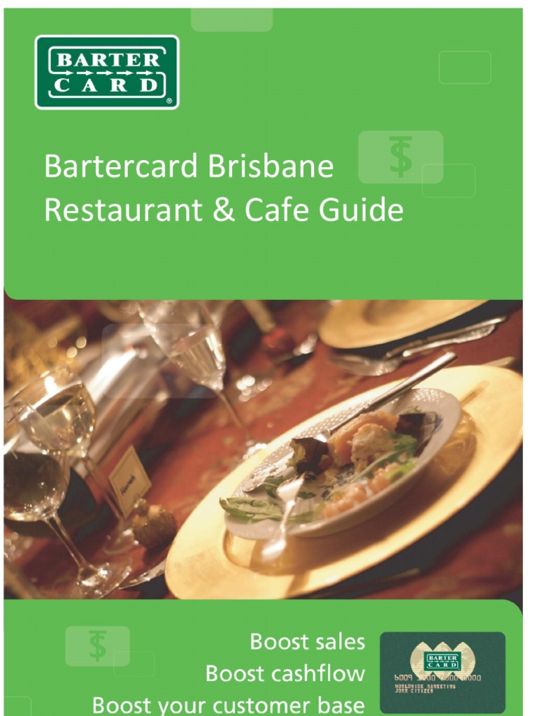 Bartercard Restaurant Guide | PDF | Restaurants | Lunch