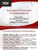Components of a Business Letter | PDF | Paragraph | Punctuation