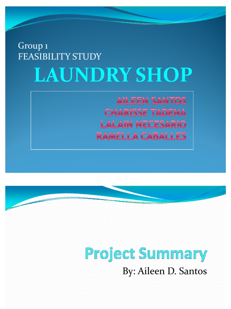 Study in Laundry Shop | PDF | Washing Machine | Equity (Finance)