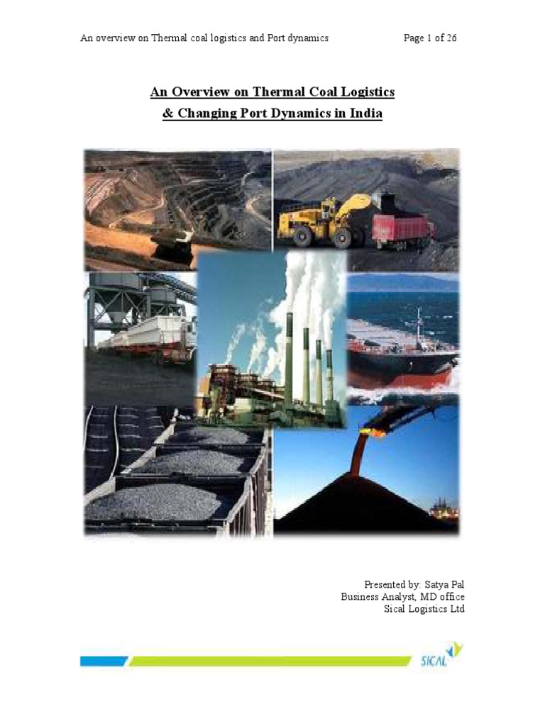 An Overview On Thermal Coal Logistics and Port Dynamics | PDF | Coal ...