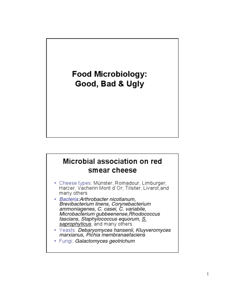 Food Microbiology PDF | PDF | Probiotic | Foodborne Illness
