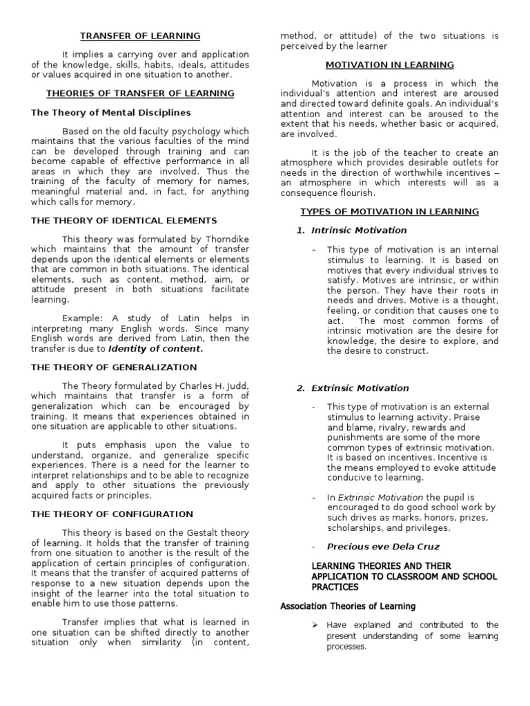 Psychological Outlines | PDF | Motivation | Motivational