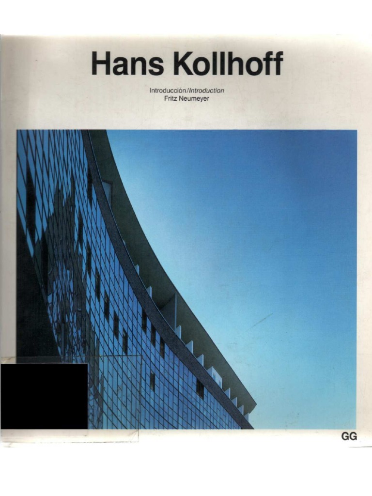 Hans Kollhoff (Current Architecture Catalogues) | PDF