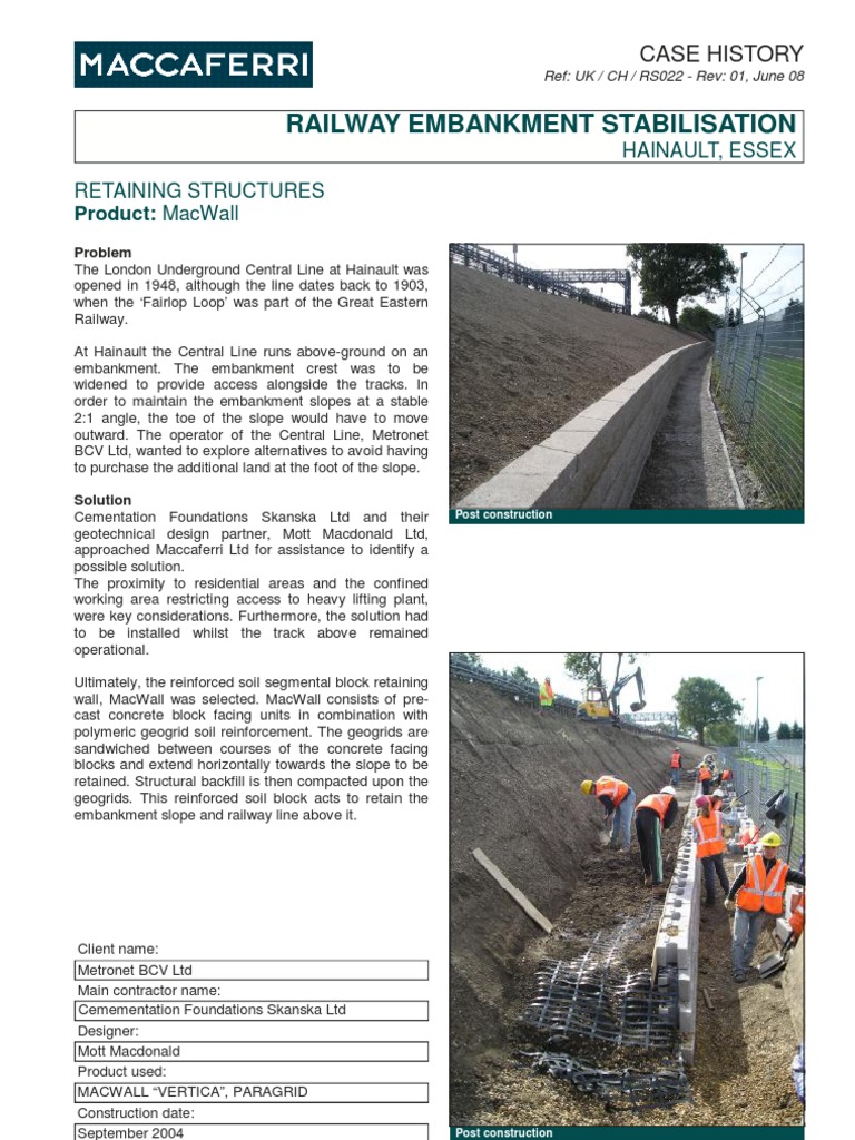 Retaining Structures | PDF | Concrete | Geotechnical Engineering