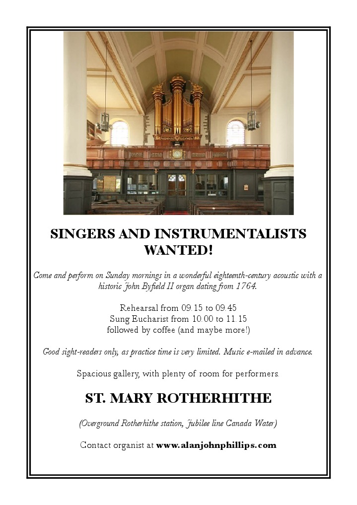 Performers Needed for Sunday Services | PDF
