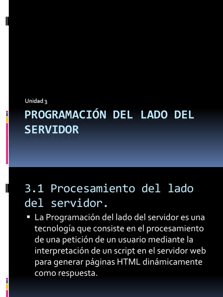 Programación Del Lado Del Servidor | PDF | Estructura de datos de ...