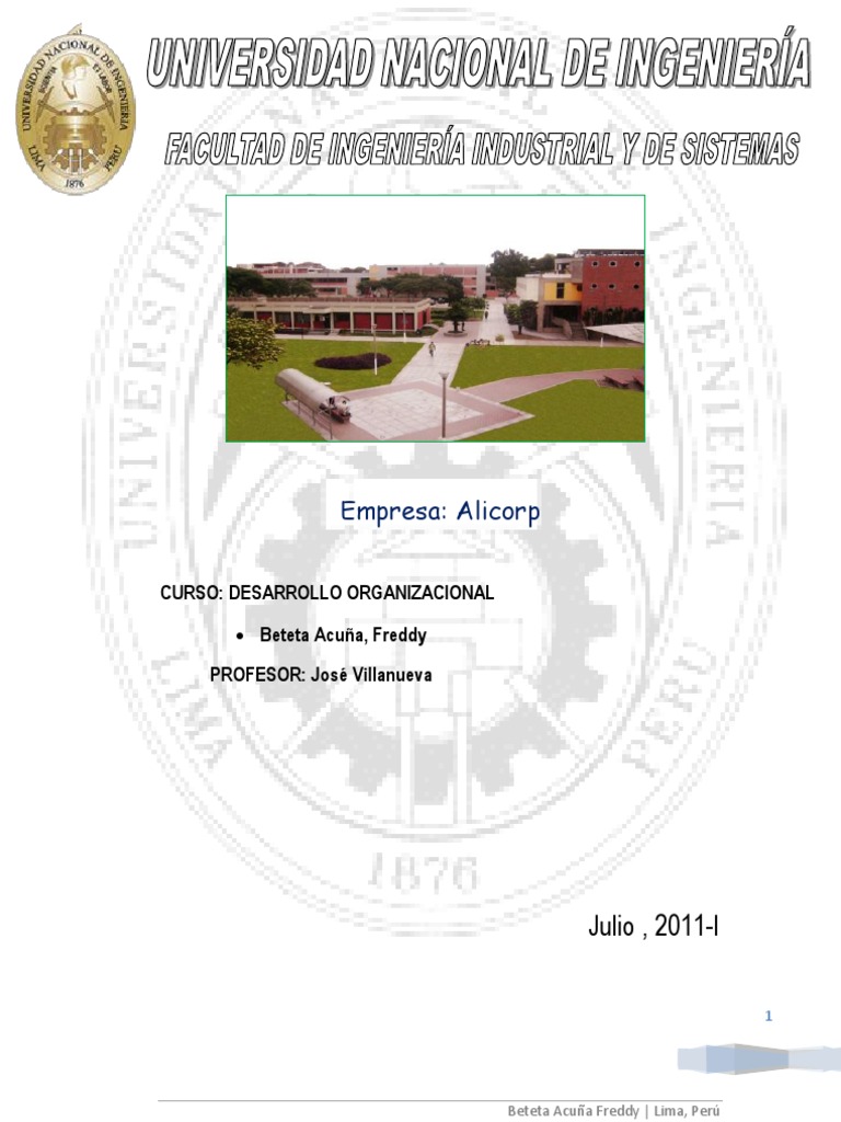 Mof+ +alicorp | Descargar gratis PDF | Planificación | Marketing