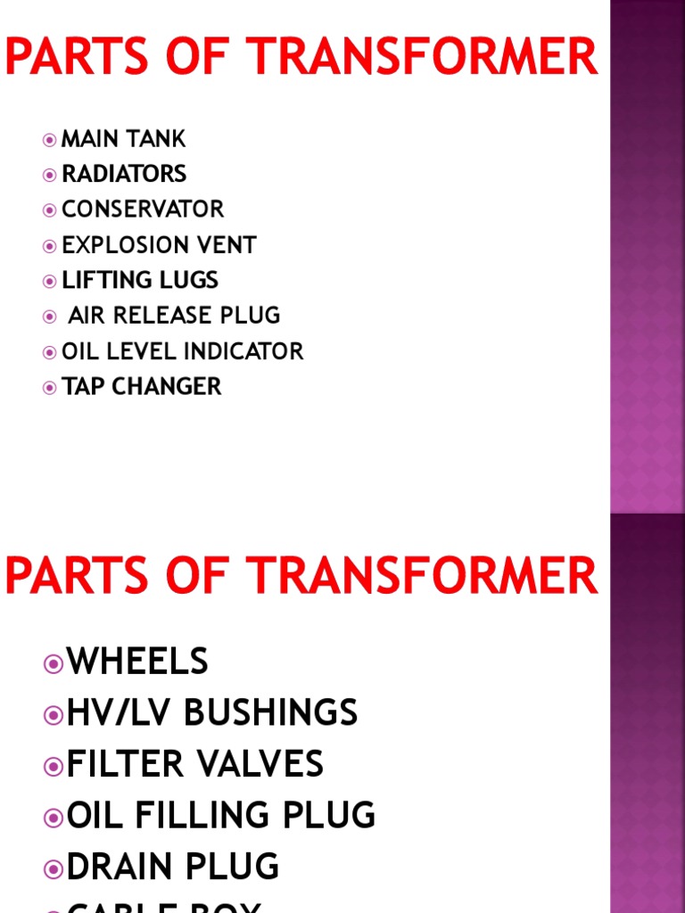 Maintenance and Testing Procedures for Distribution Transformers | PDF ...