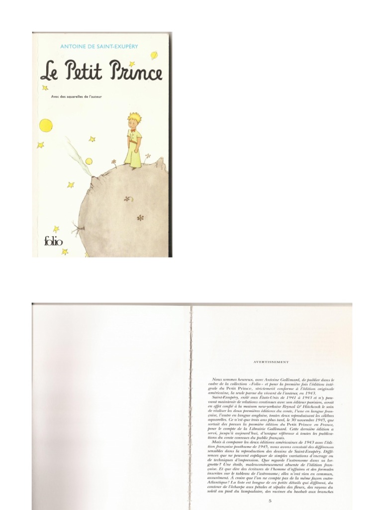 Le Petit Prince PDF | PDF