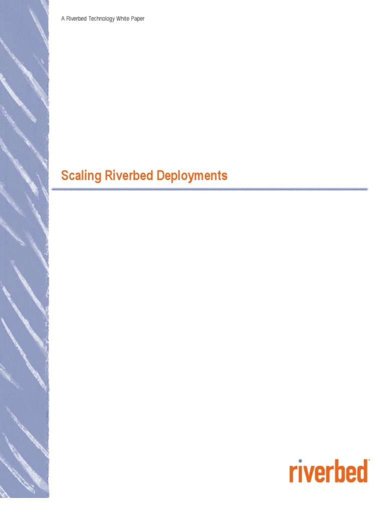 Riverbed White Paper | PDF | Router (Computing) | Computer Network