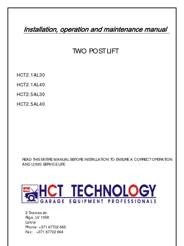 Lift Manual | PDF | Elevator | Cable