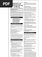 ZOXIL Antibiotic Patient Leaflet | PDF | Birth Control | Breastfeeding