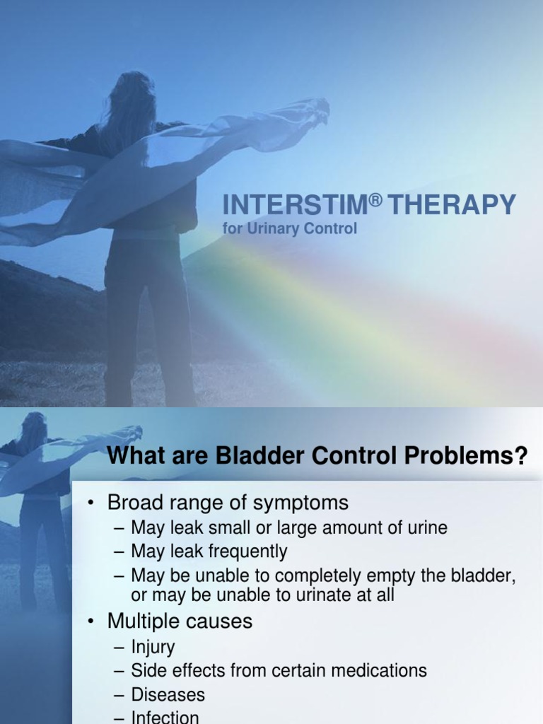 InterStim Patient Education | PDF | Urinary Incontinence | Urination