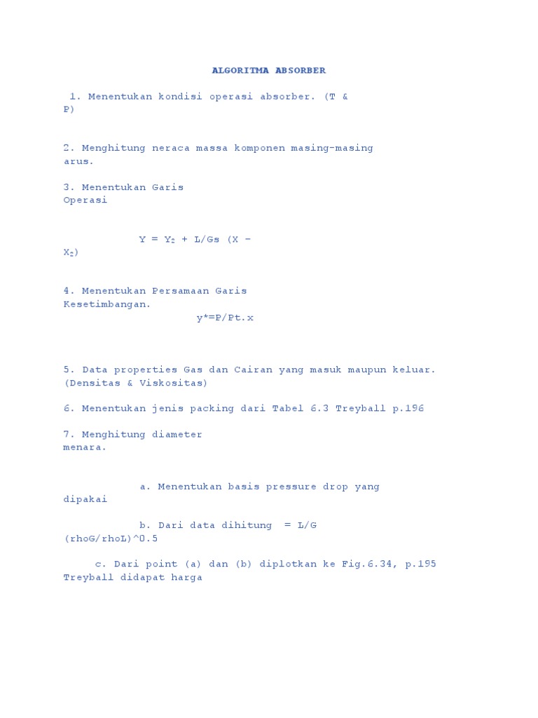 Algoritma Absorber | PDF | Metode & Bahan Ajar