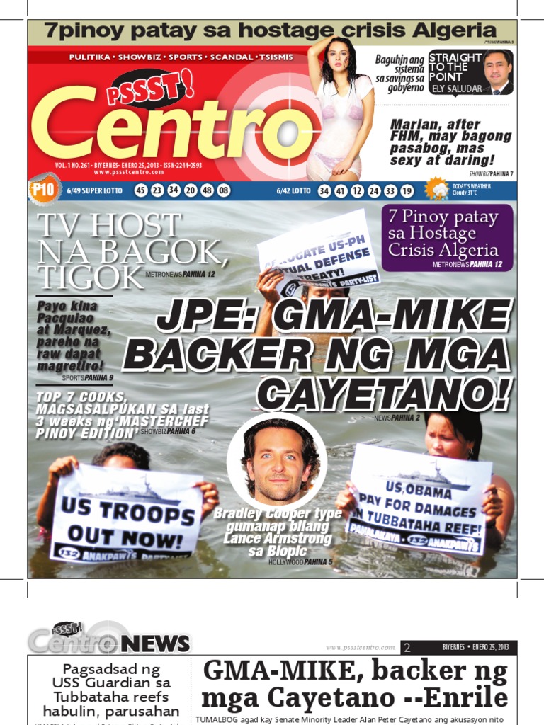 PSSST CENTRO JAN 25 2013 Issue | PDF