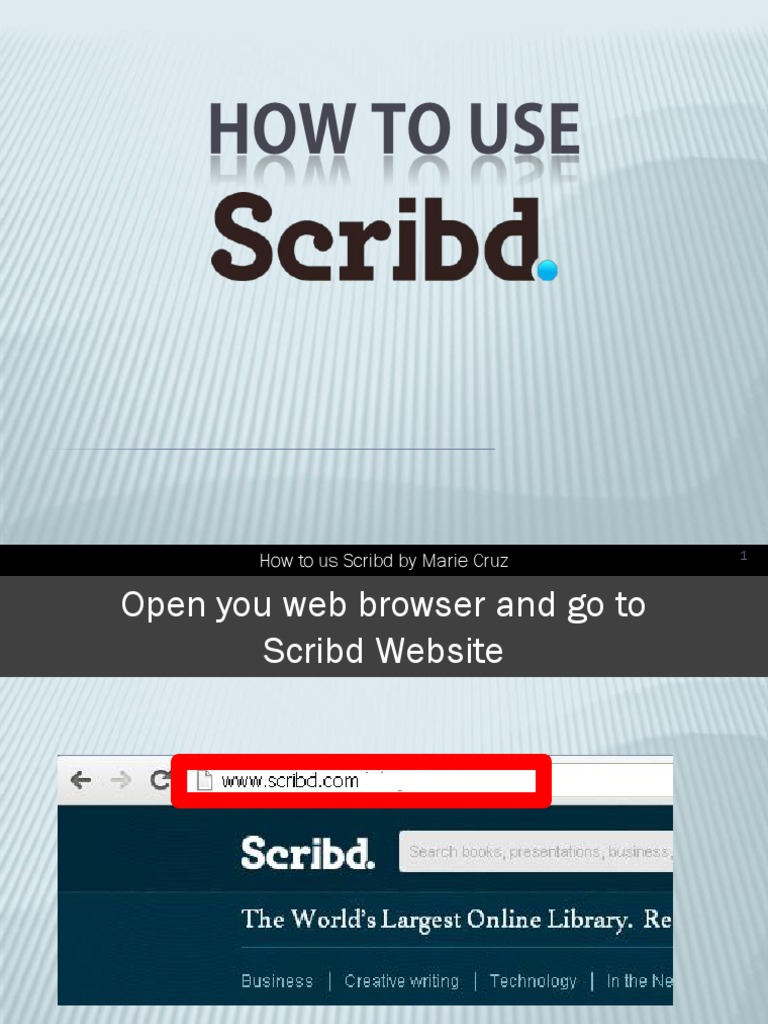 how-to-use-scribd-scribd-websites
