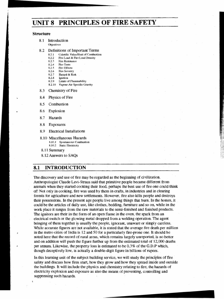 Fire Safety Principles Explained | PDF | Combustion | Fires