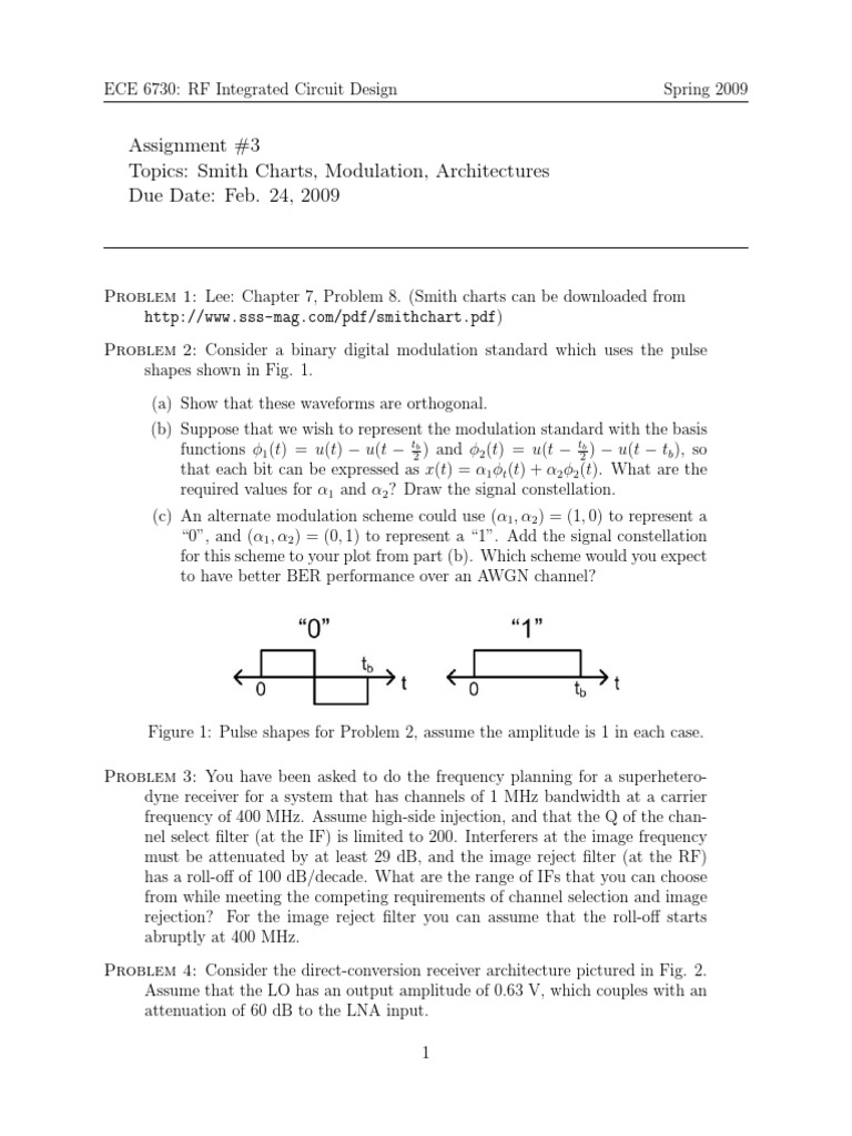 Assignment Pdf Modulation Telecommunications 8555