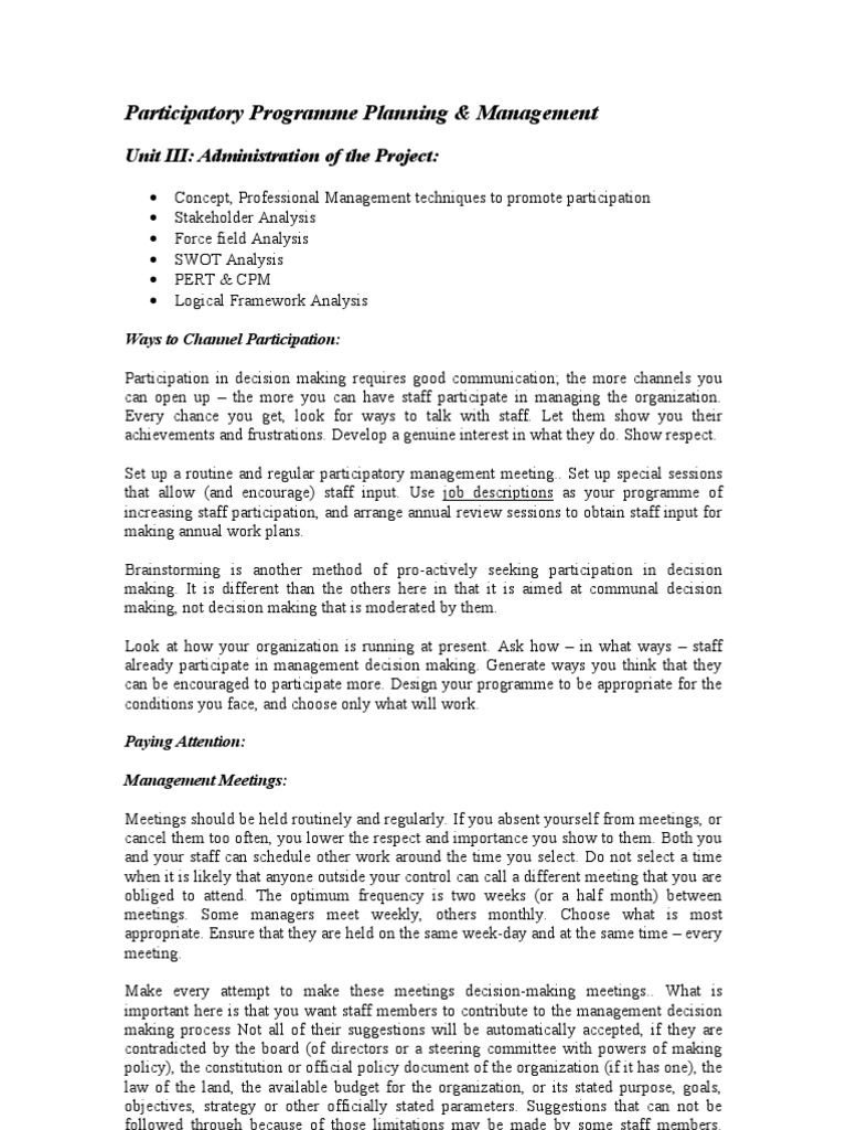 Techniques in Project Management | PDF | Swot Analysis | Cognition