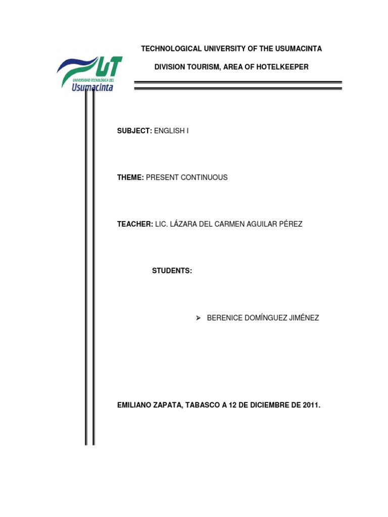 Present Continuous Dialogue Practice | PDF | Foreign Language Studies