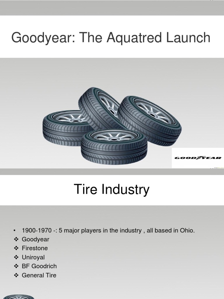 Good Year Aqua Tread | Goodyear Tire And Rubber Company | Tire