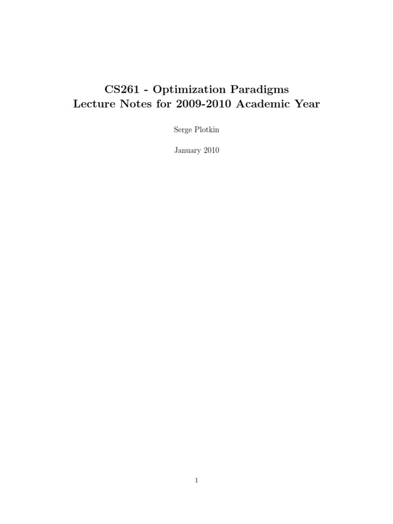 Operations Research | PDF | Linear Programming | Time Complexity