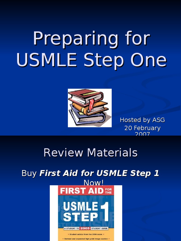 USMLE Step One Preparation Guide | PDF