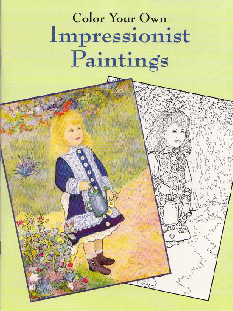 Color Your Oun Impresionist Painting | PDF