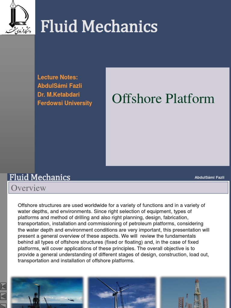 Offshore Platform Design Overview | PDF | Deep Foundation | Structural Load