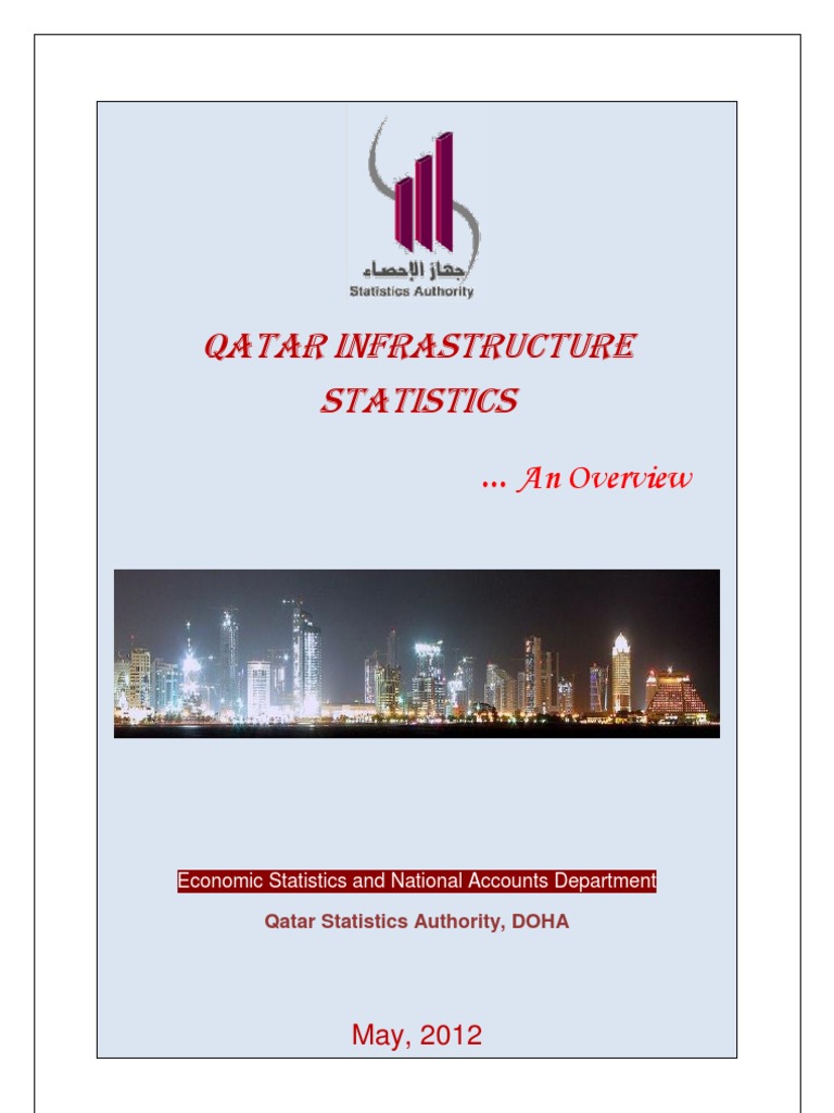 Qatar Infrastructure Statistics, 2012 New | PDF | Infrastructure ...