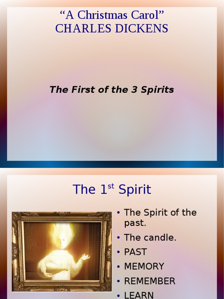 A Christmas Carol The Ghost of Present | PDF | Ebenezer Scrooge | A ...