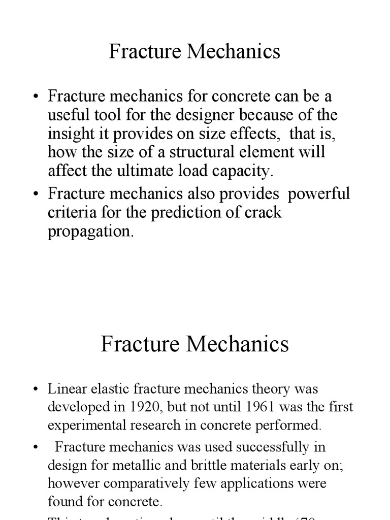 fracture | Fracture Mechanics | Fracture