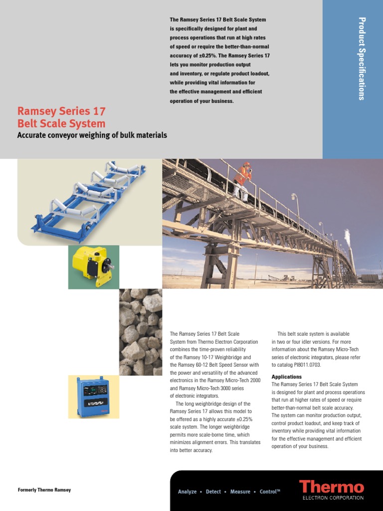 ramsey weiight scale | Belt (Mechanical) | Weighing Scale