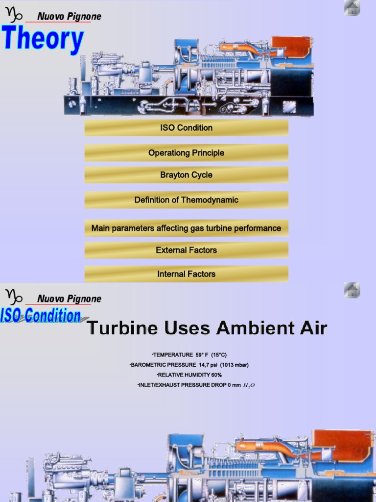 GE Gas TurbineTheory | PDF | Gas Compressor | Combustion