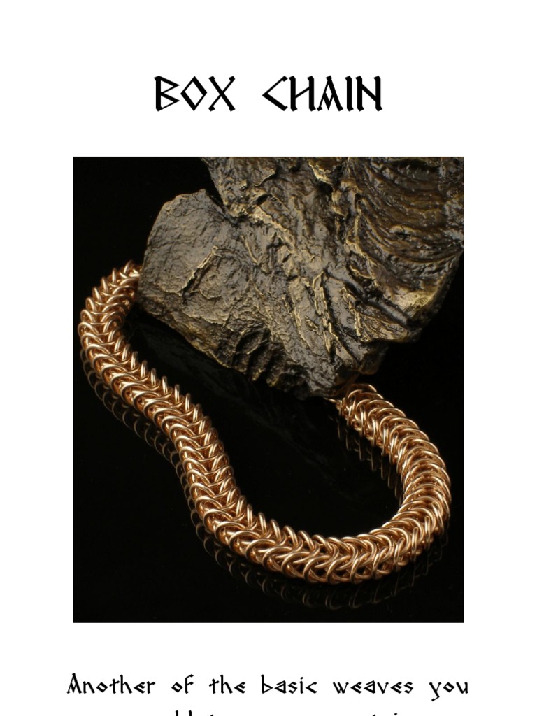 How to Weave a Box Chain Bracelet: A Step-by-Step Guide | PDF
