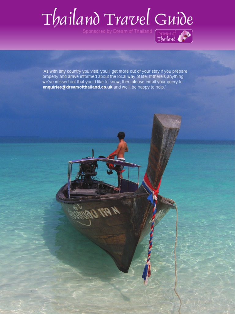 Thailand Travel Guide Book | PDF | Thailand | Travel Visa